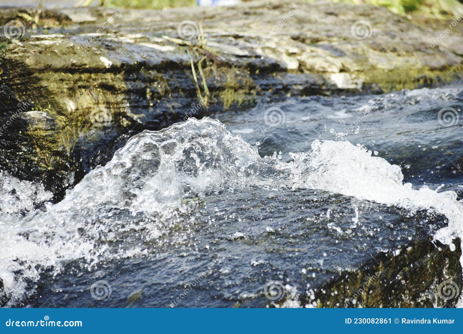Bhatinda Waterfall Situated at Dhanbad, Jharkhand, India Stock Image ...