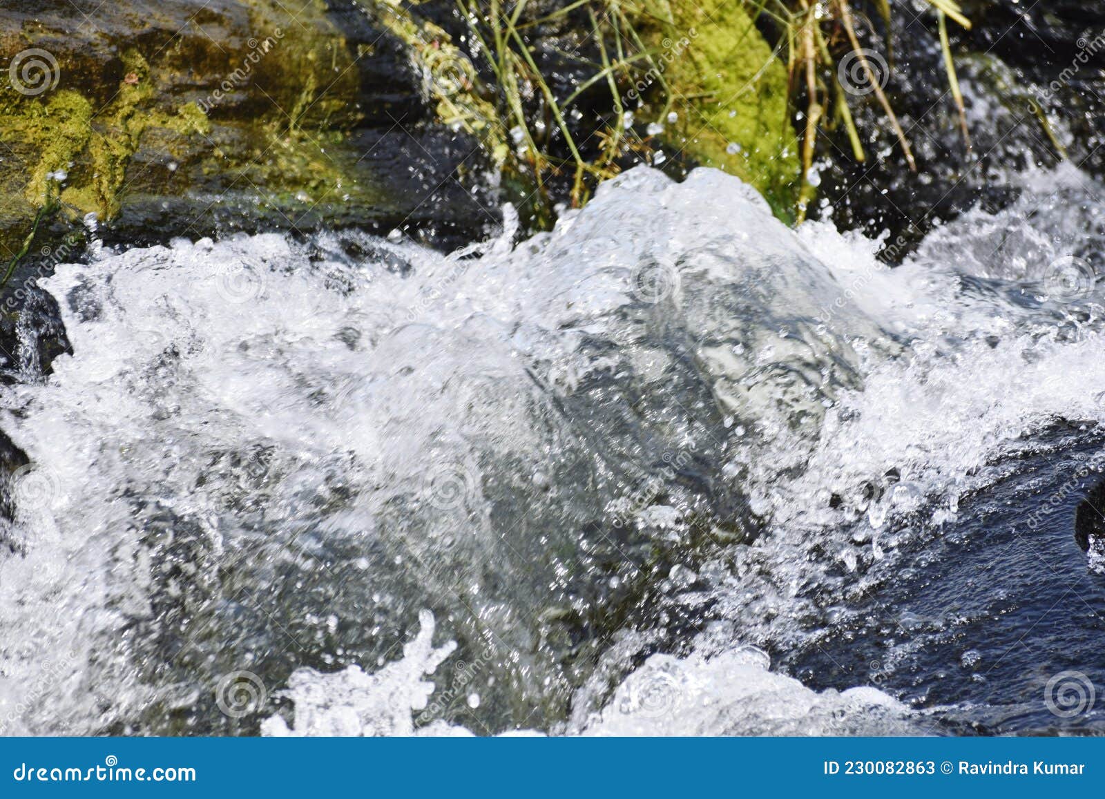 Bhatinda Waterfall Situated at Dhanbad, Jharkhand, India Stock Image ...
