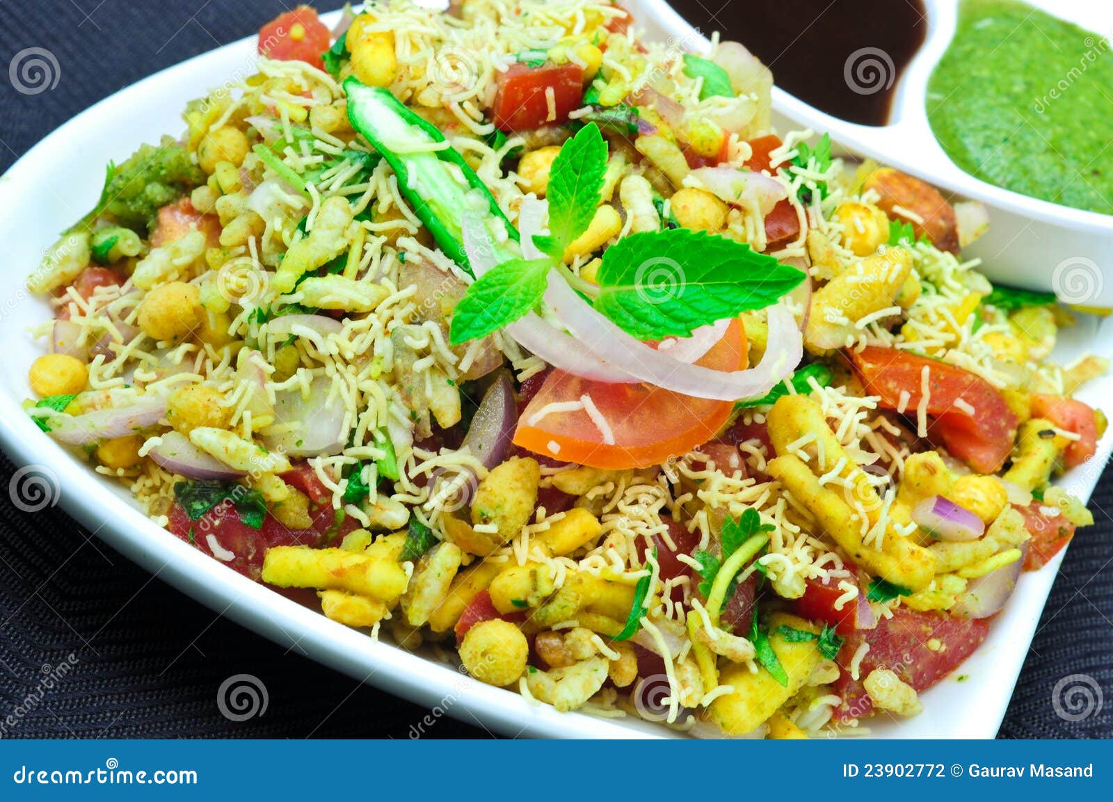 Bhel Puri. Royalty-Free Stock Photo | CartoonDealer.com #51474363
