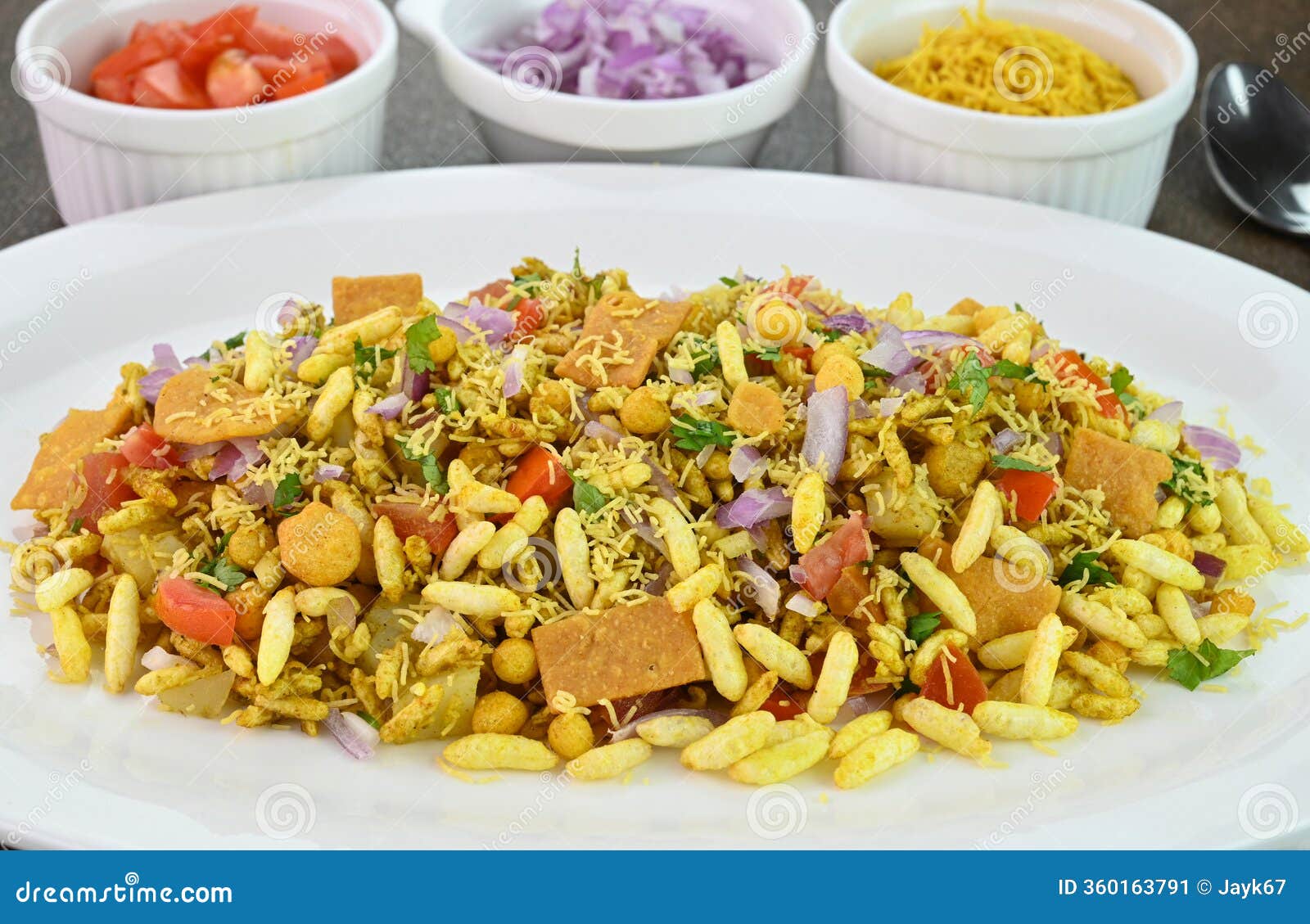 Puri Indian Food Frying In Kitchen Royalty-Free Stock Photography ...