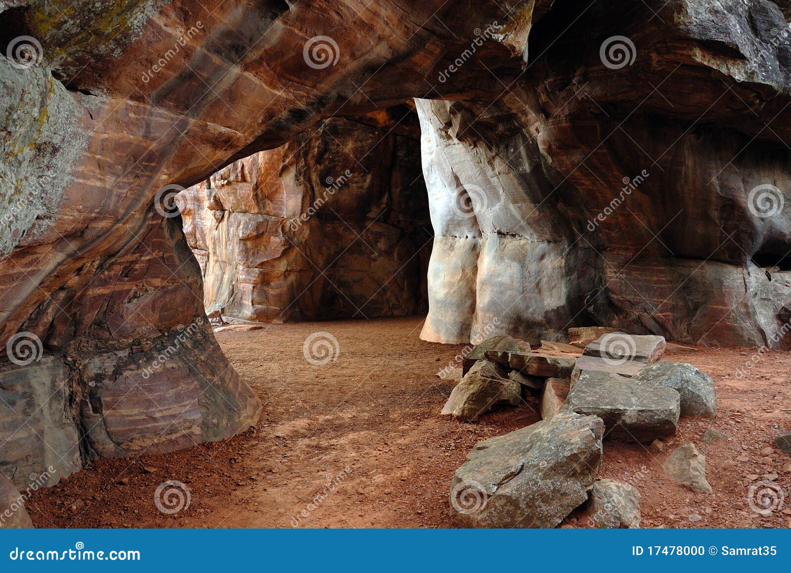 Bhimbetka- World Heritage Site Stock Photo - Image of bhopal, abstract ...
