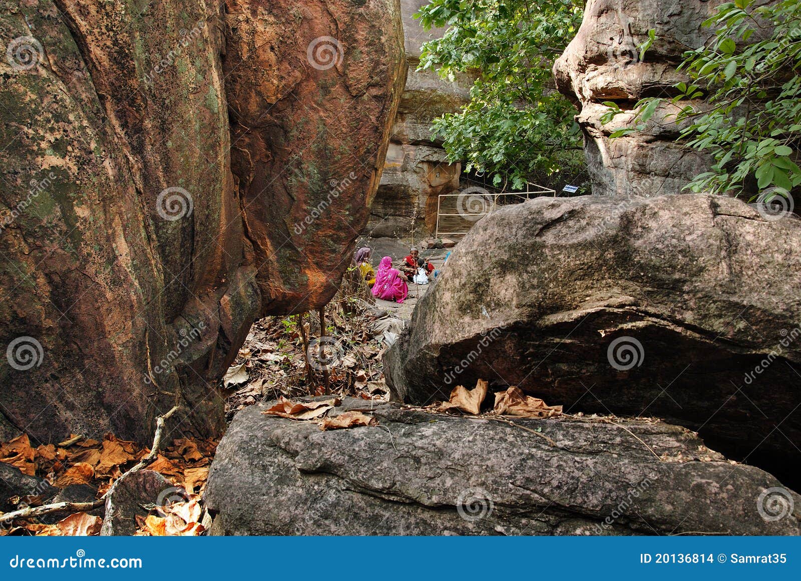 Bhimbetka- World Heritage Site. Editorial Stock Image - Image of rock ...