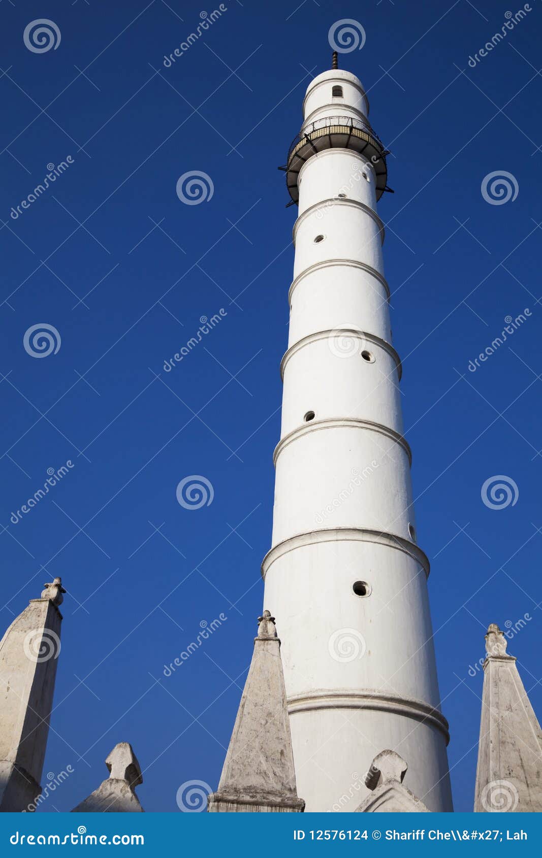 Bhimsen Tower, Kathmandu, Nepal Stock Photo - Image of buildings ...