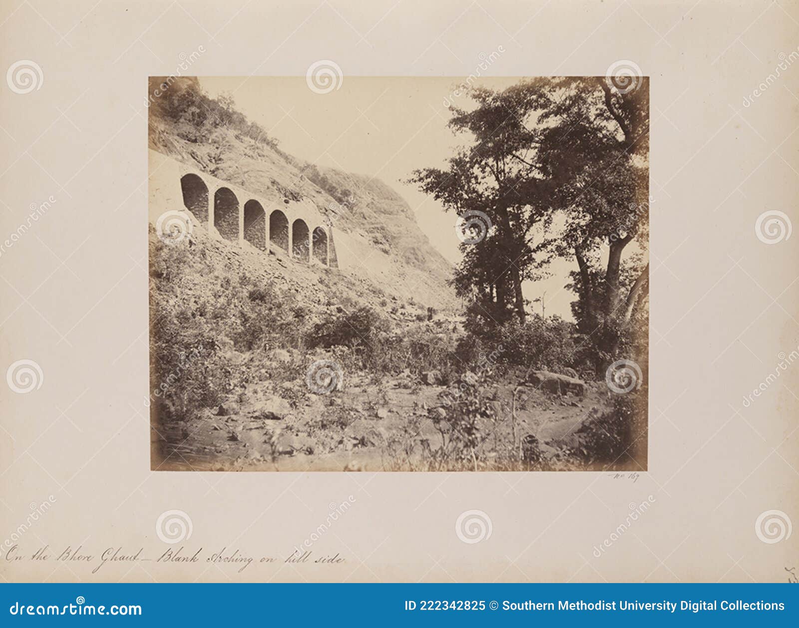 On The Bhore Ghaut - Blank Arching On Hill Side Picture. Image: 222342825