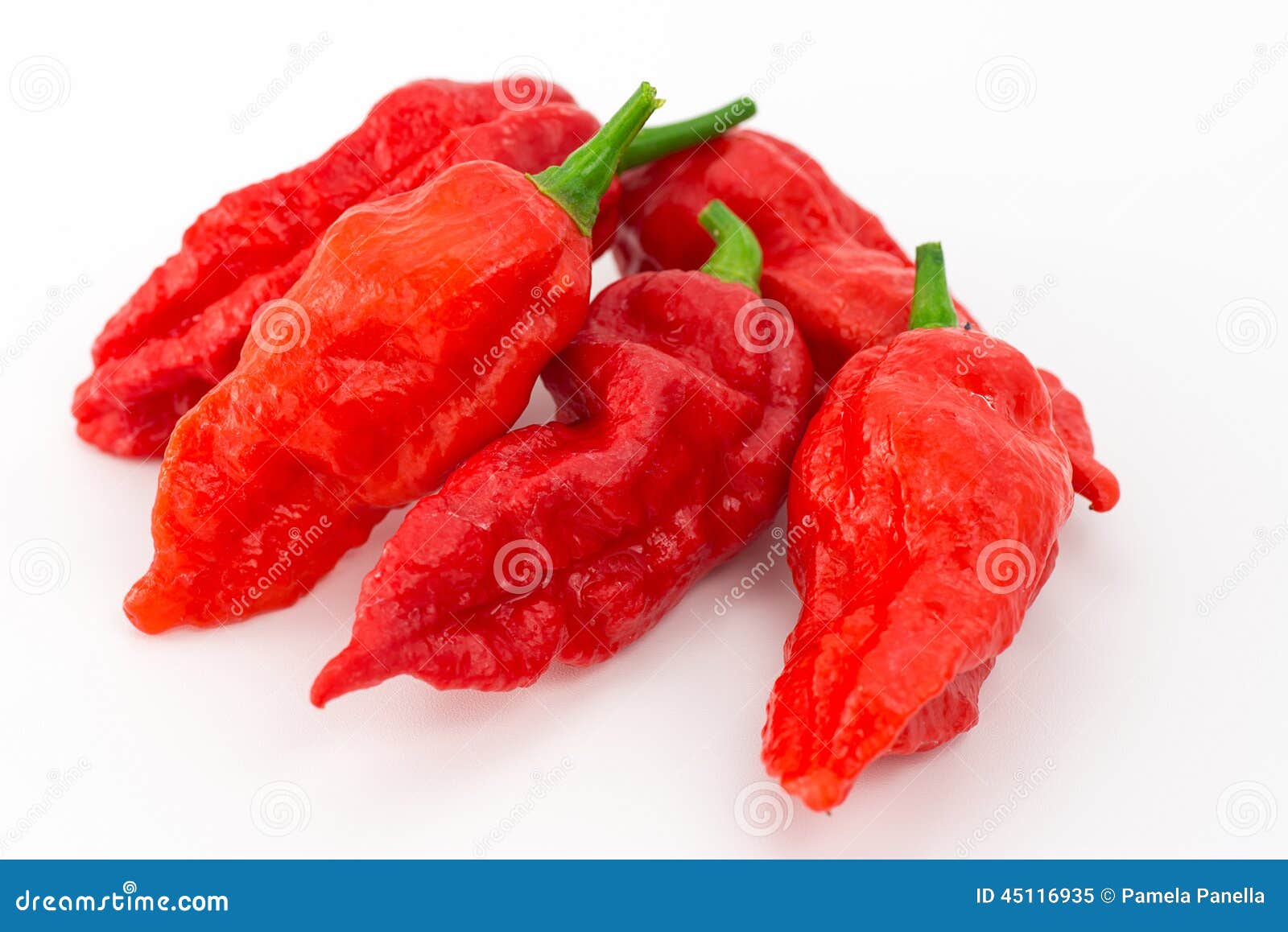 Bhut Jolokia - Chilli Snake Stock Image - Image of pile, peru: 45116935