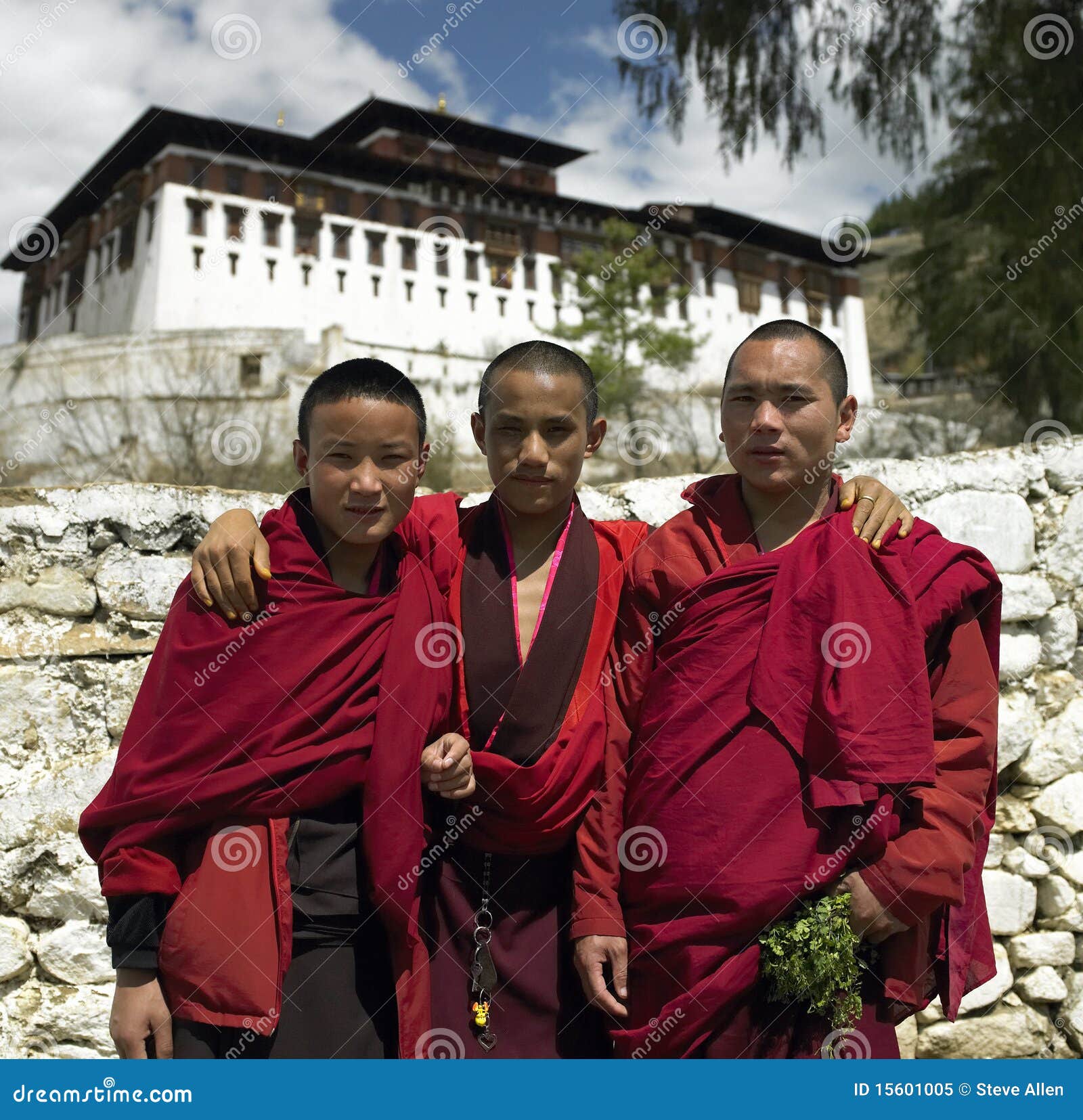 Bhutan - Buddhist Monks editorial image. Image of asia - 15601005