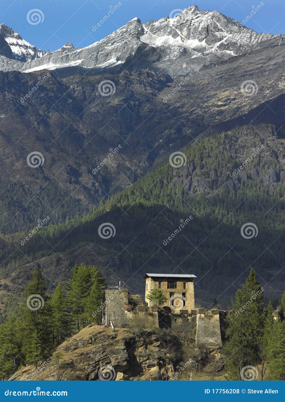 Buddhist Monastery In Kaza, Spiti Valley Royalty-Free Stock Photography ...