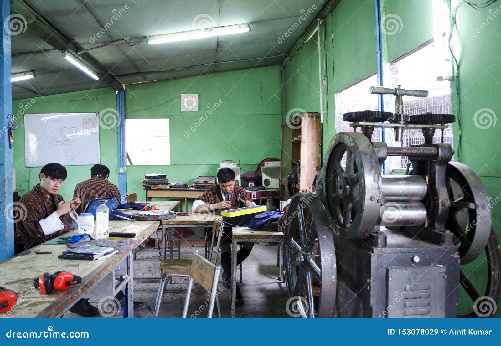 A Group of People Learning Smith Work Editorial Stock Image - Image of ...