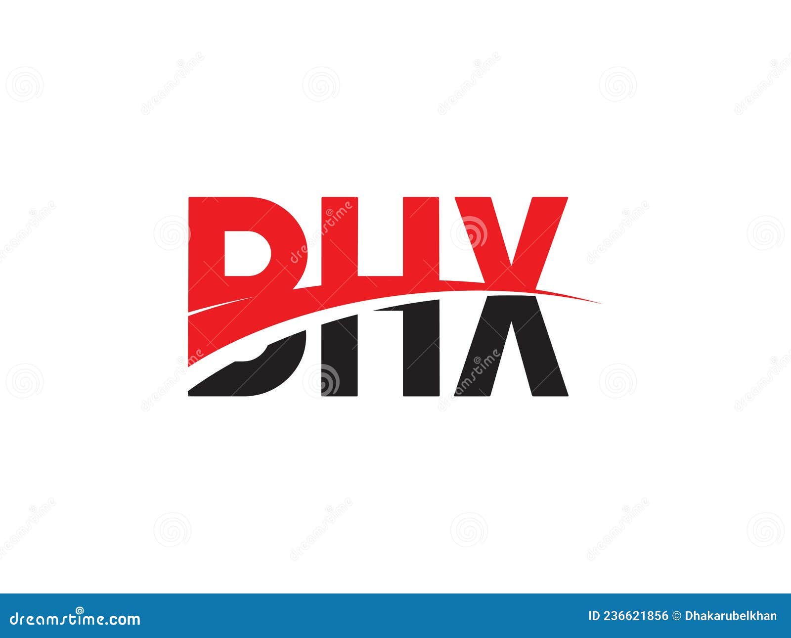 BHX Letter Initial Logo Design Vector Illustration Stock Vector ...