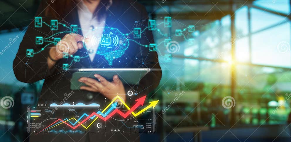 BI-Business Intelligence of ChatGPT. Process Data Driven Insight To Make Wise Decisions Stock ...