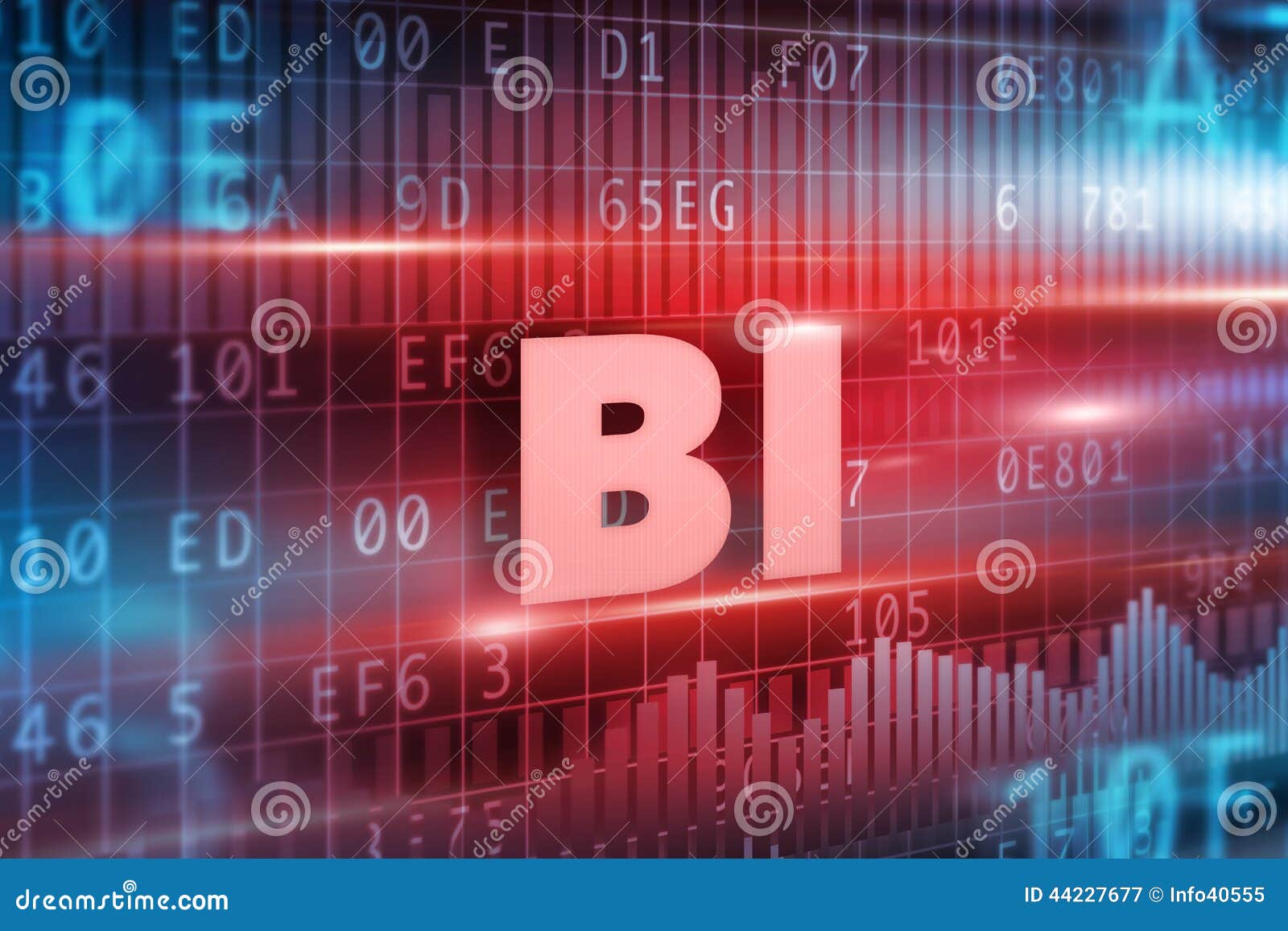 BI technology concept stock image. Image of idea, display - 44227677