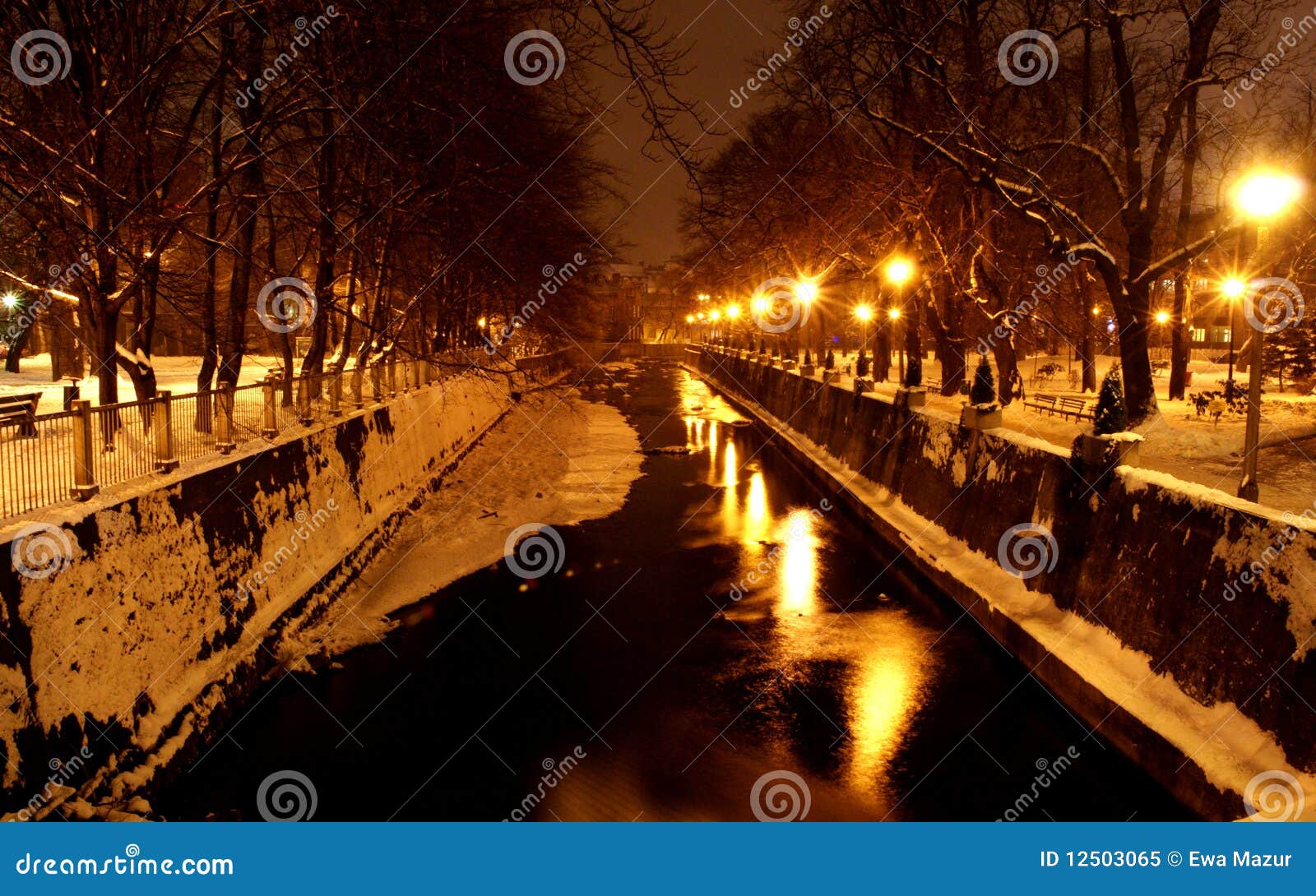 Biala river stock image. Image of park, poland, outdoor - 12503065
