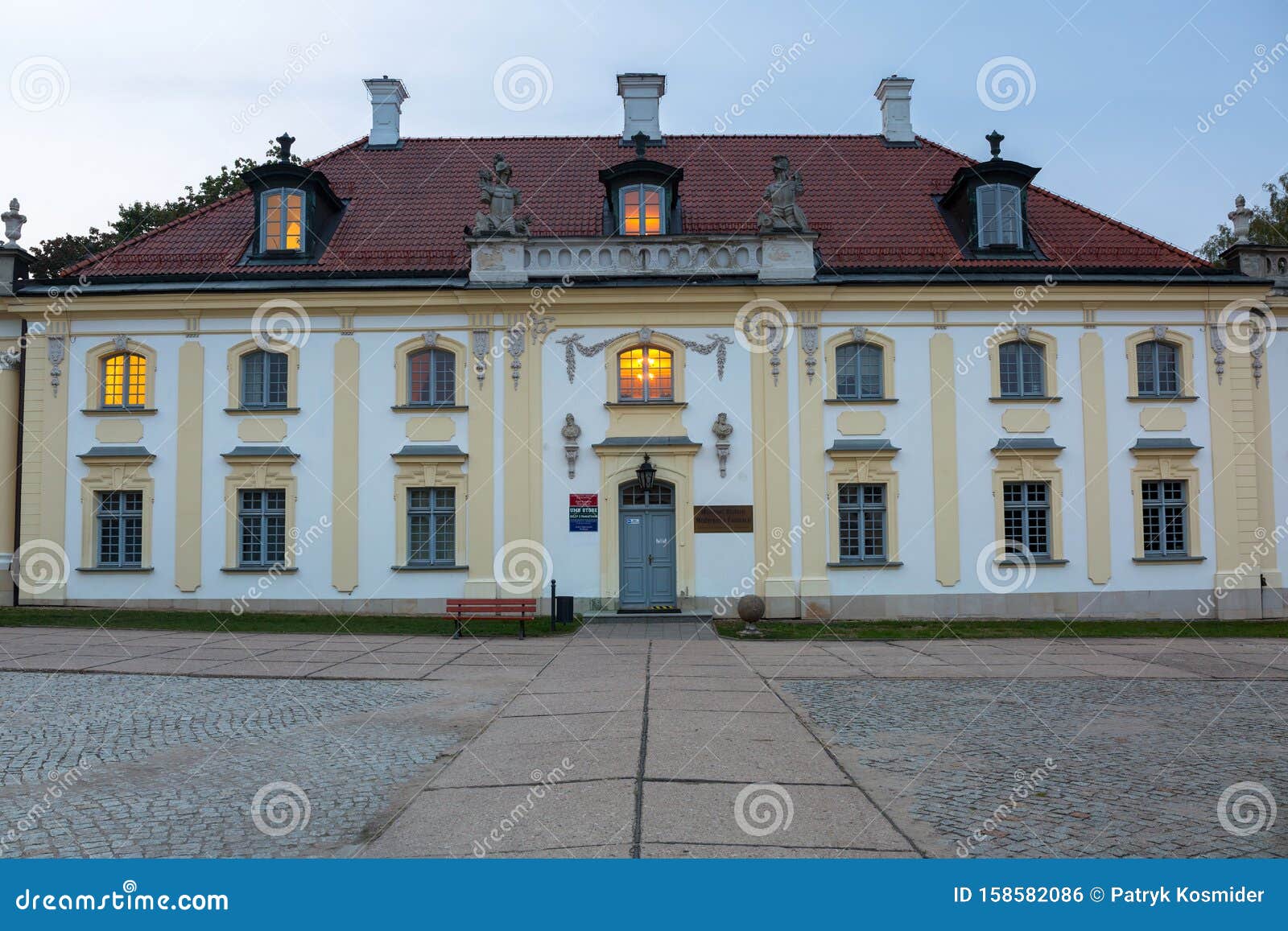 Bialystok, Poland - September 17, 2018: Beautiful Architecture of the ... Bialystok, Poland - September 17, 2018: Beautiful Architecture of the ...