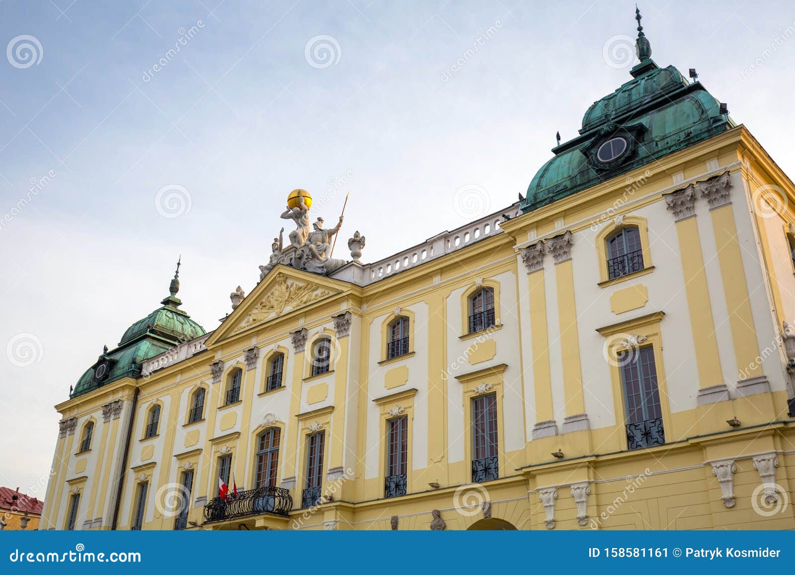 Bialystok, Poland - September 17, 2018: Beautiful Architecture of the ... Bialystok, Poland - September 17, 2018: Beautiful Architecture of the ...