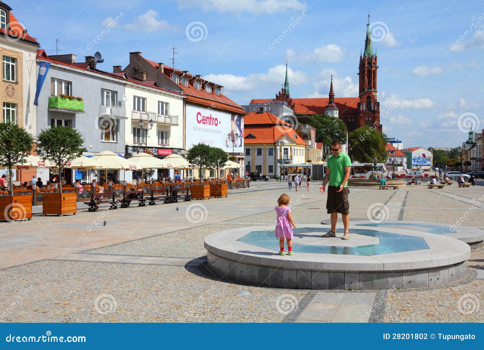 Bialystok, Polonia fotografia editoriale. Immagine di annata - 28201802