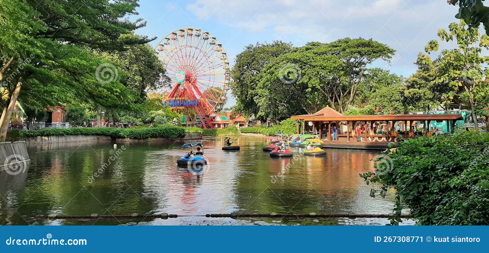 Bianglala on the Dufan Jakarta Editorial Photo - Image of vacation ...