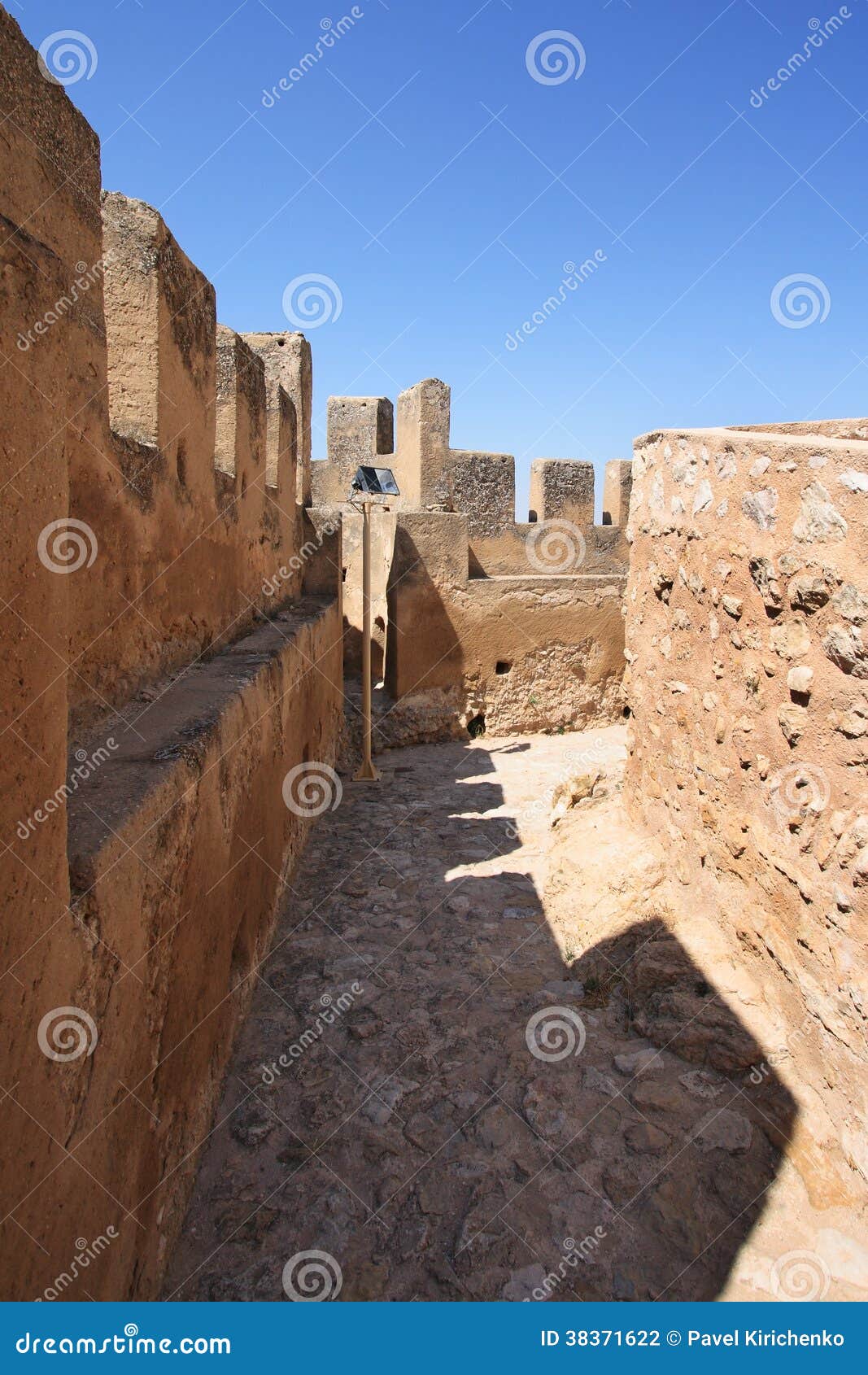 Biar Castle, Alicante, Spain. Stock Photo - Image of castle ...