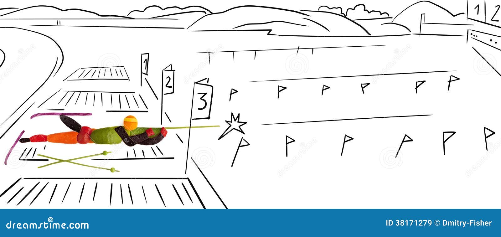 Prone To Shooting Bullet Gun Mascot Costume Cartoon Vector ...