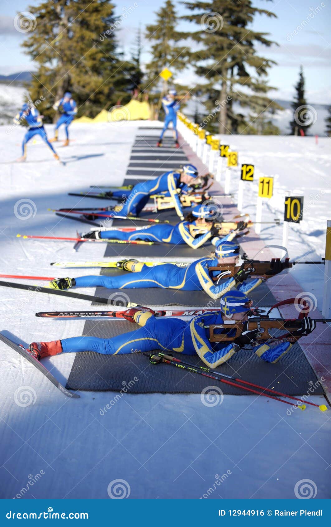 Biathlon editorial photo. Image of competition, sport - 12944916