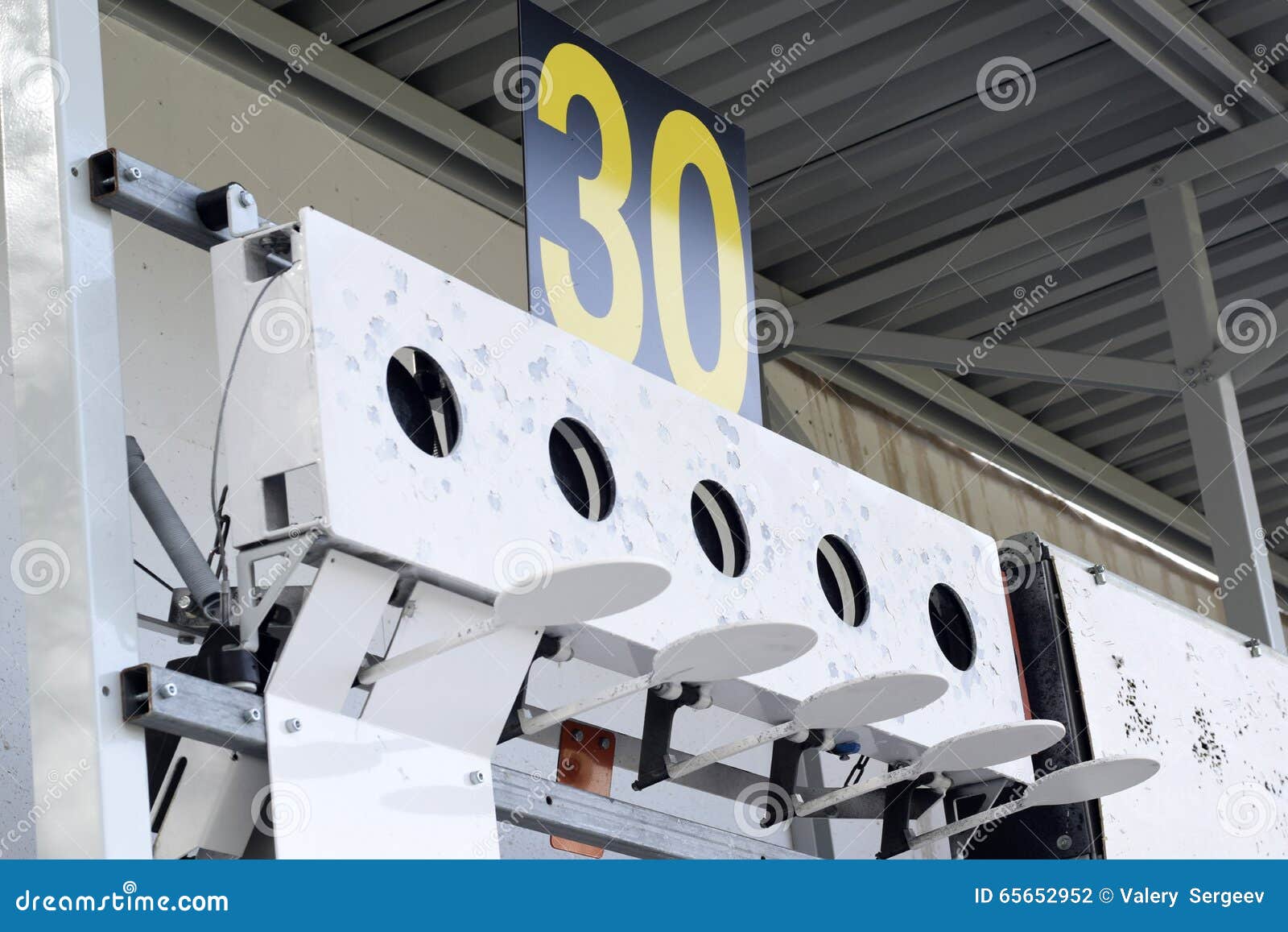 Biathlon . Target Sports Shooting Stock Photo - Image of closed ...