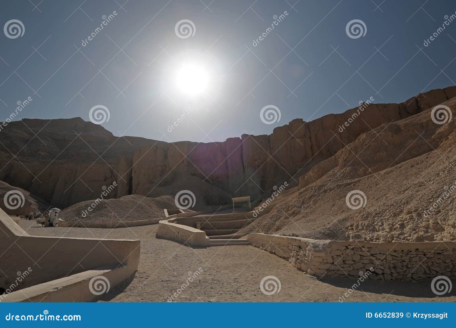 Biban Al- Muluk stock image. Image of passage, empty, site - 6652839