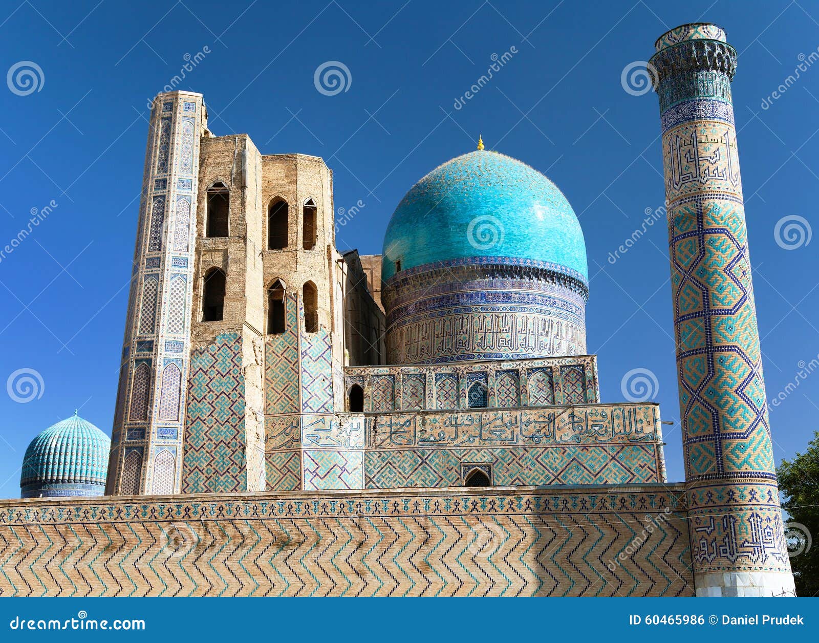 Bibi-Khanym Mosque, Samarkand, Uzbekistan. Royalty-Free Stock Photo ...