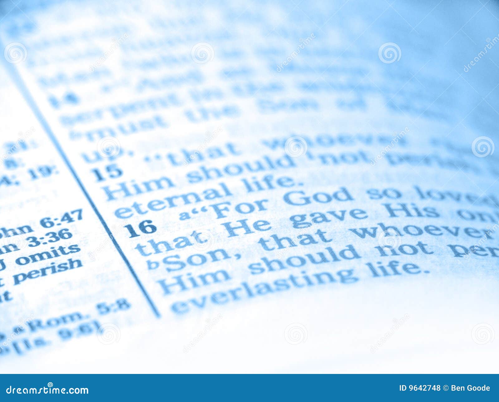 Bible Abstract Blue stock photo. Image of detail, text - 9642748