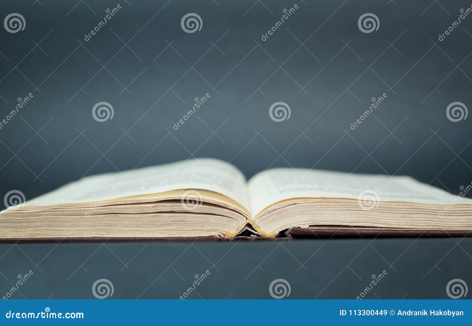 Bible on a Blue Background. Stock Image - Image of holy, background ...