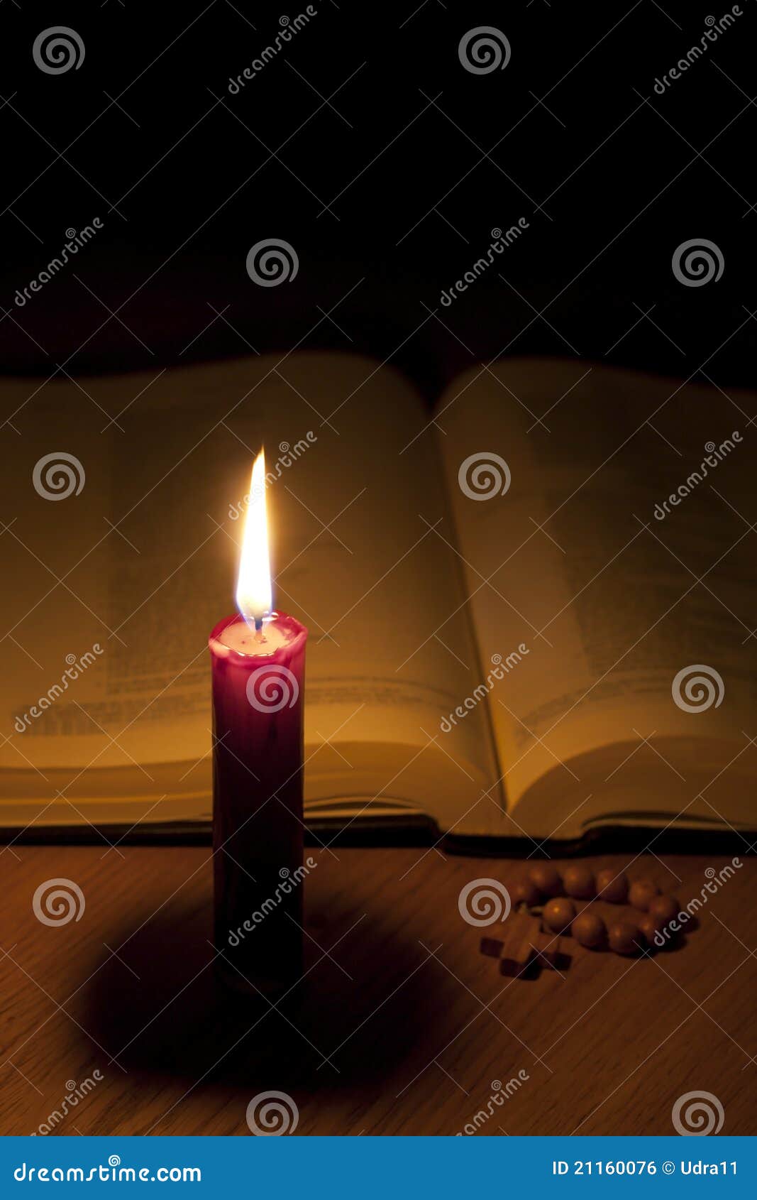 Bible and candle stock photo. Image of abstract, pray - 21160076