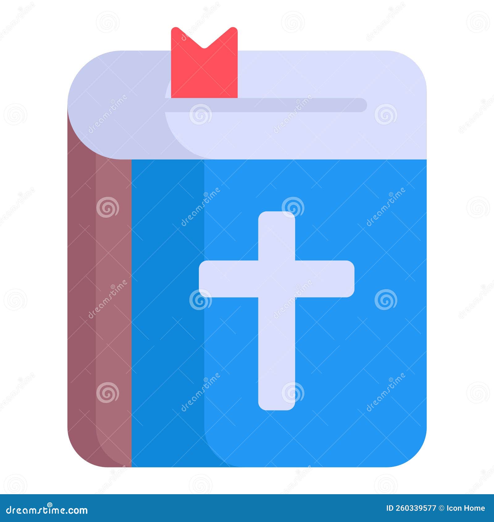 Bible, Catholic Flat Line Icon Stock Vector - Illustration of symbol ...