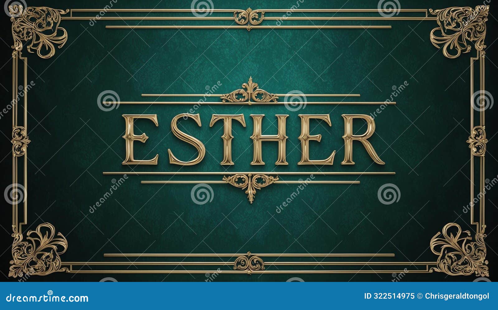 Bible Chapter Poster In A Victorian Ai Generated Royalty-Free Stock ...