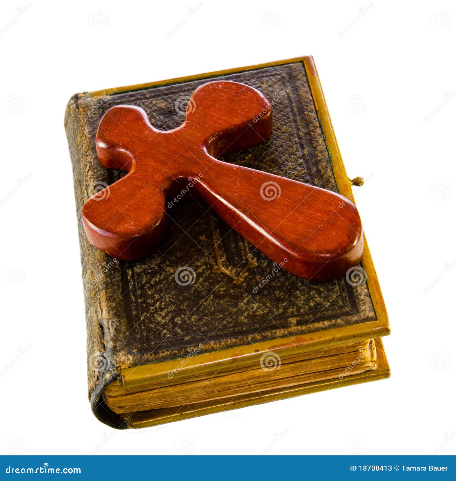 Bible And Cross Picture. Image: 18700413