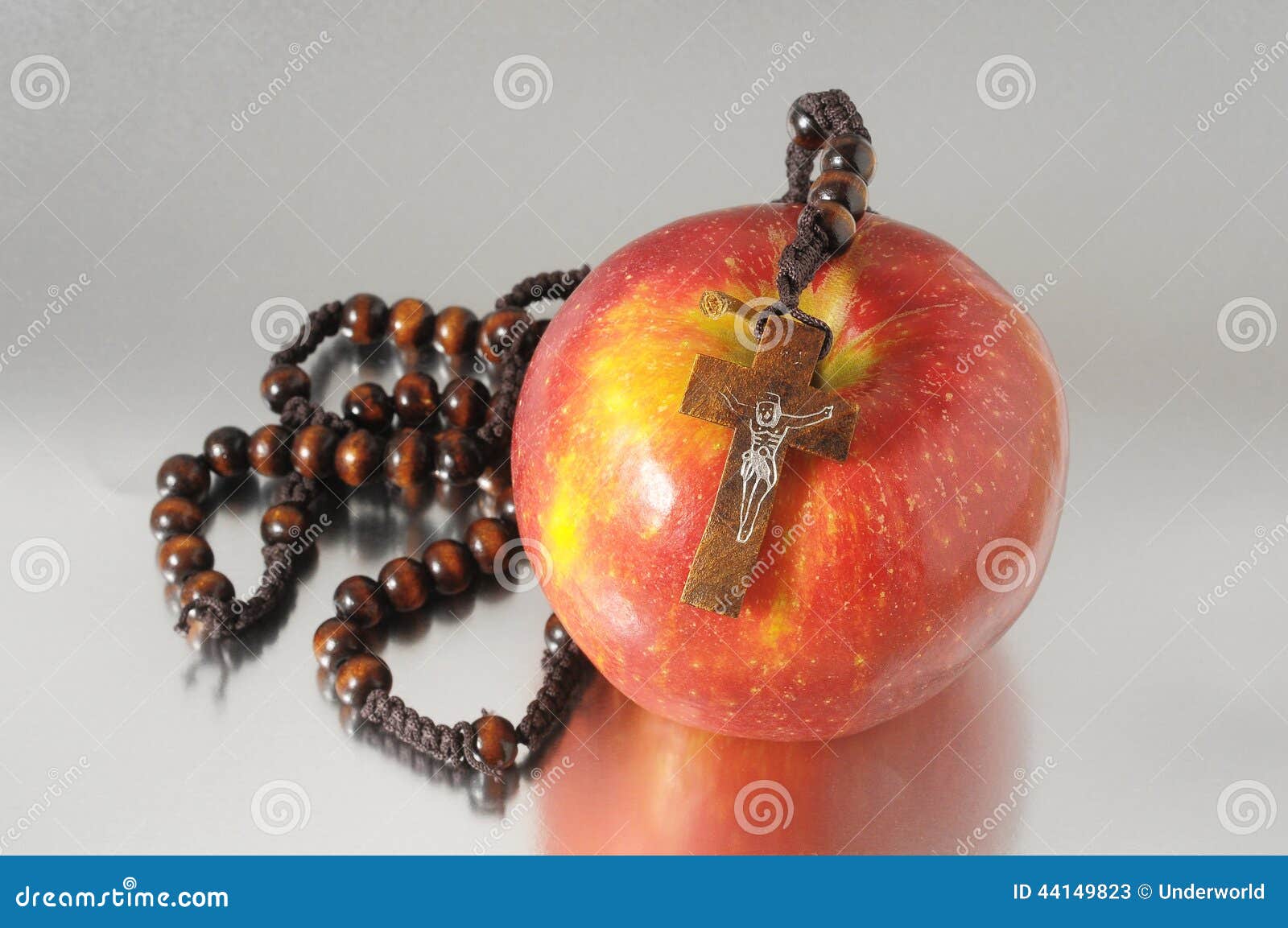 Bible Eva s Sin Red Apple stock image. Image of plant - 44149823