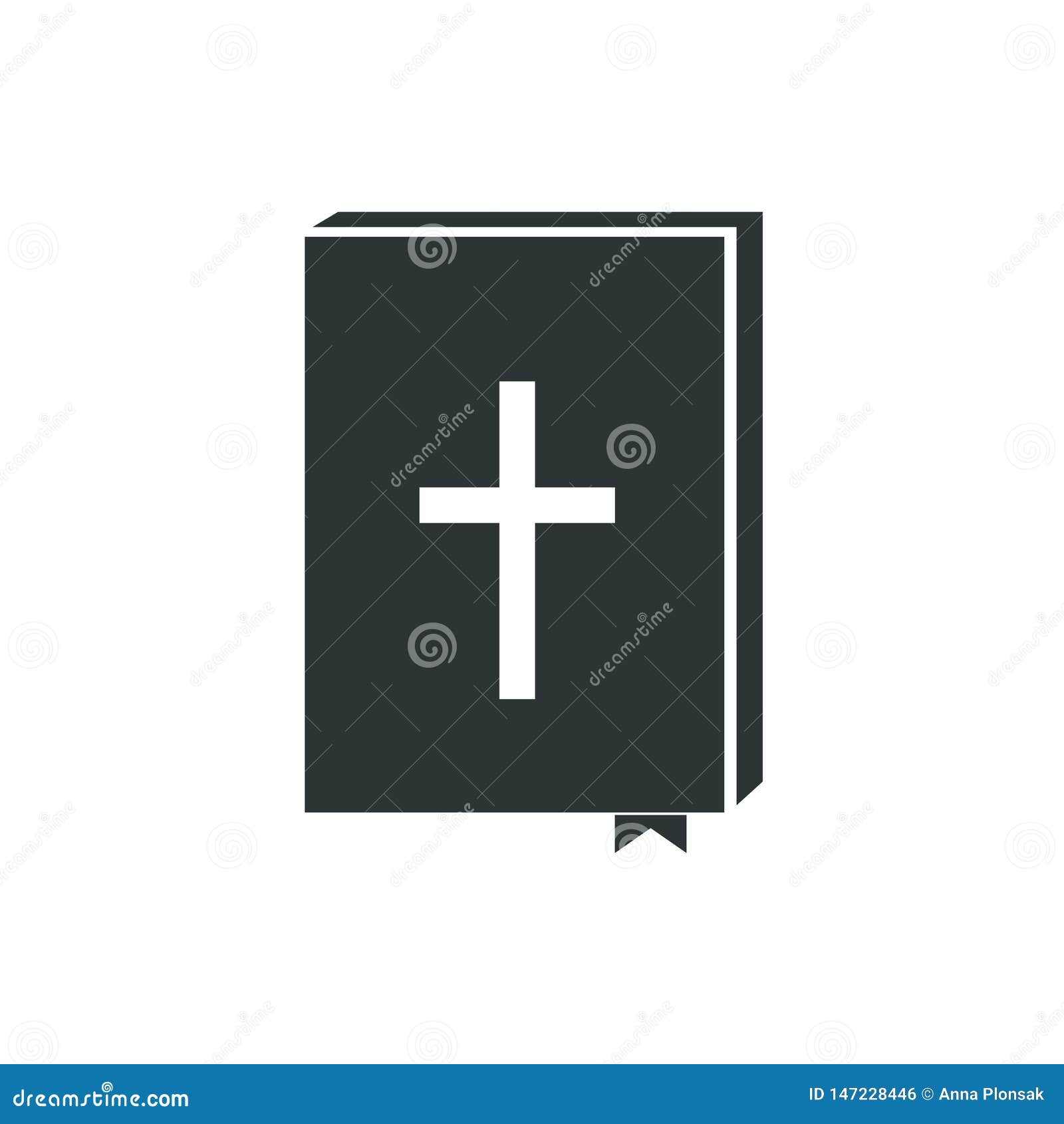 Bible icon. Holy scripture stock illustration. Illustration of ...