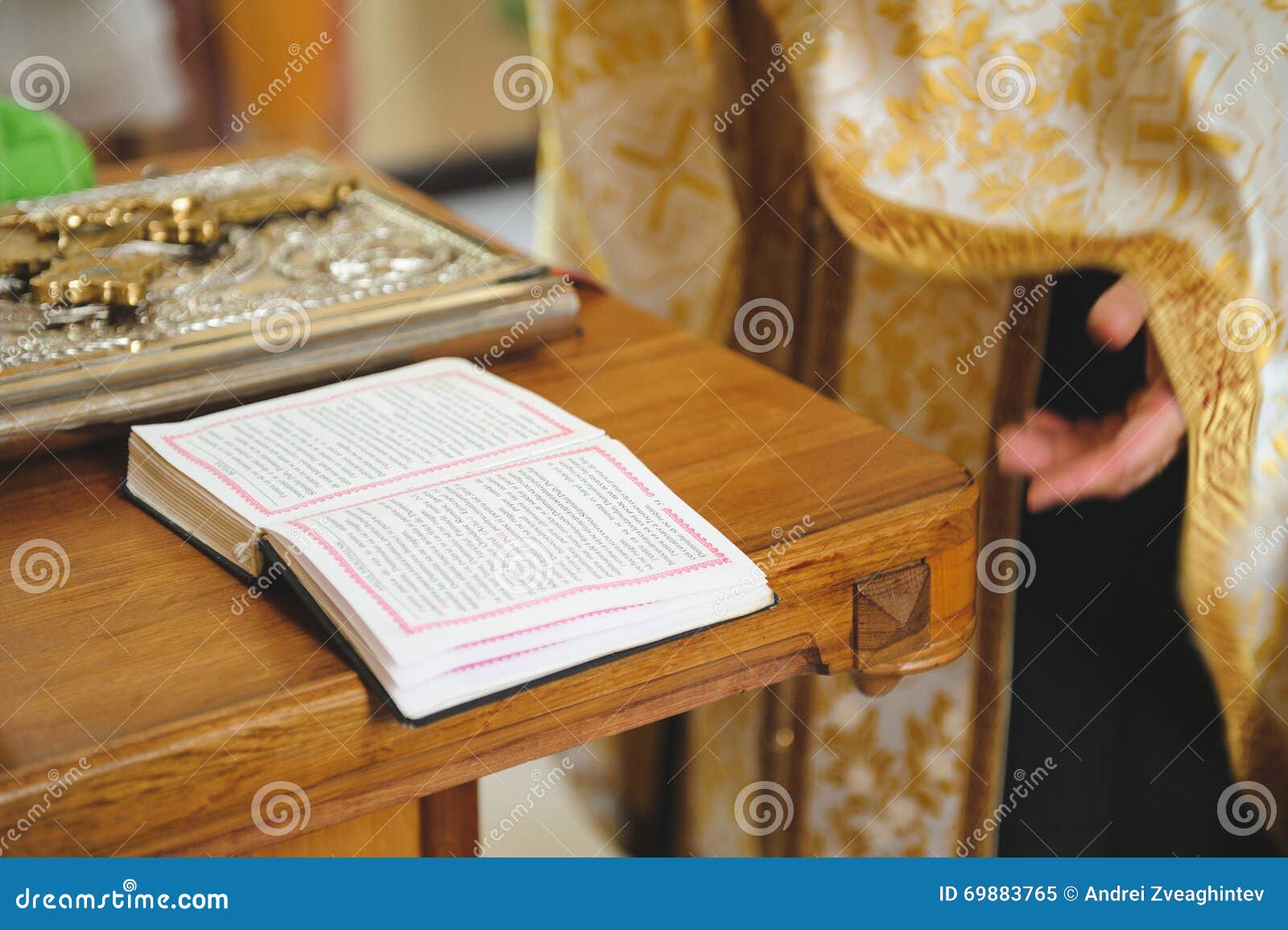 Bible and Priest stock image. Image of indoors, europe - 69883765