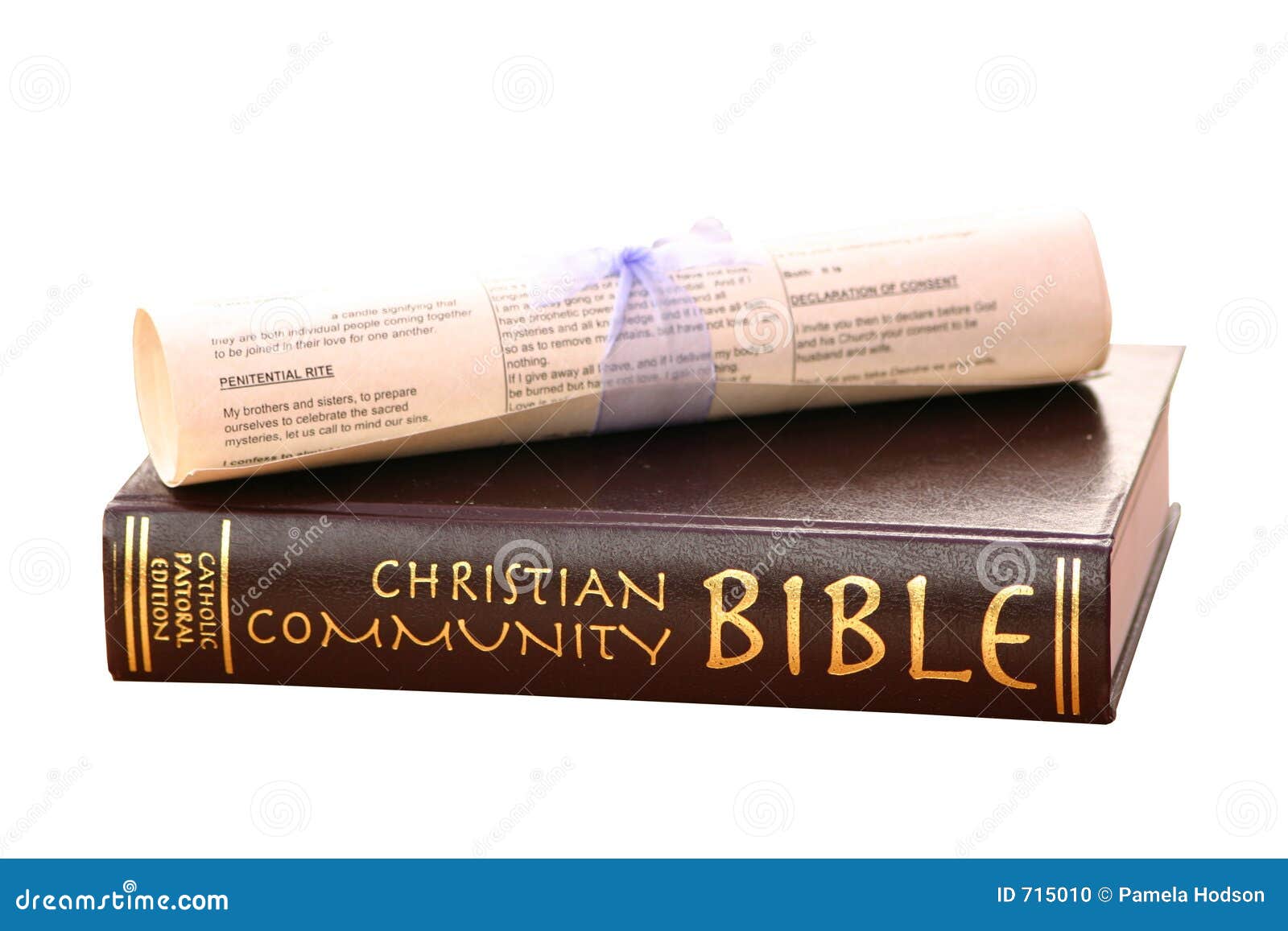 Bible and scroll stock photo. Image of worn, antique, white - 715010