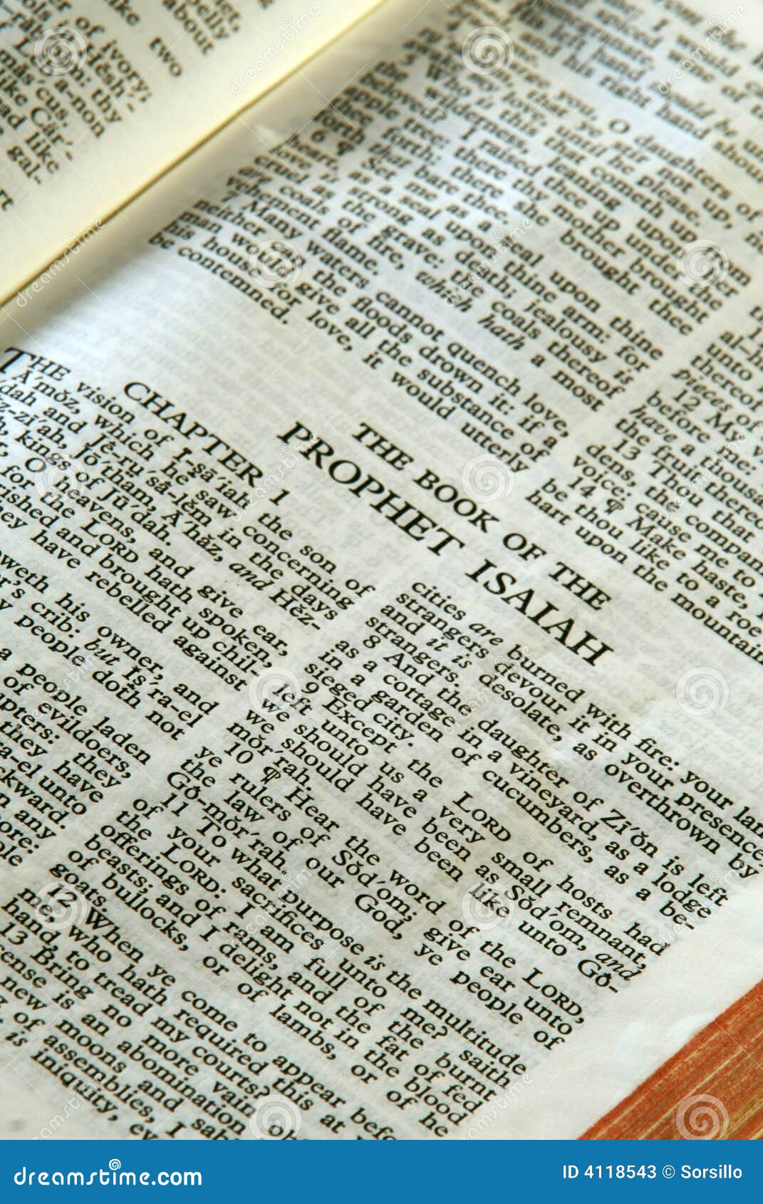 The Prophet Isaiah, Stained Glass Window In St. James Church In ...