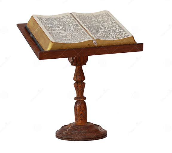 Bible on Stand stock image. Image of prayer, bible, catholic - 9899933