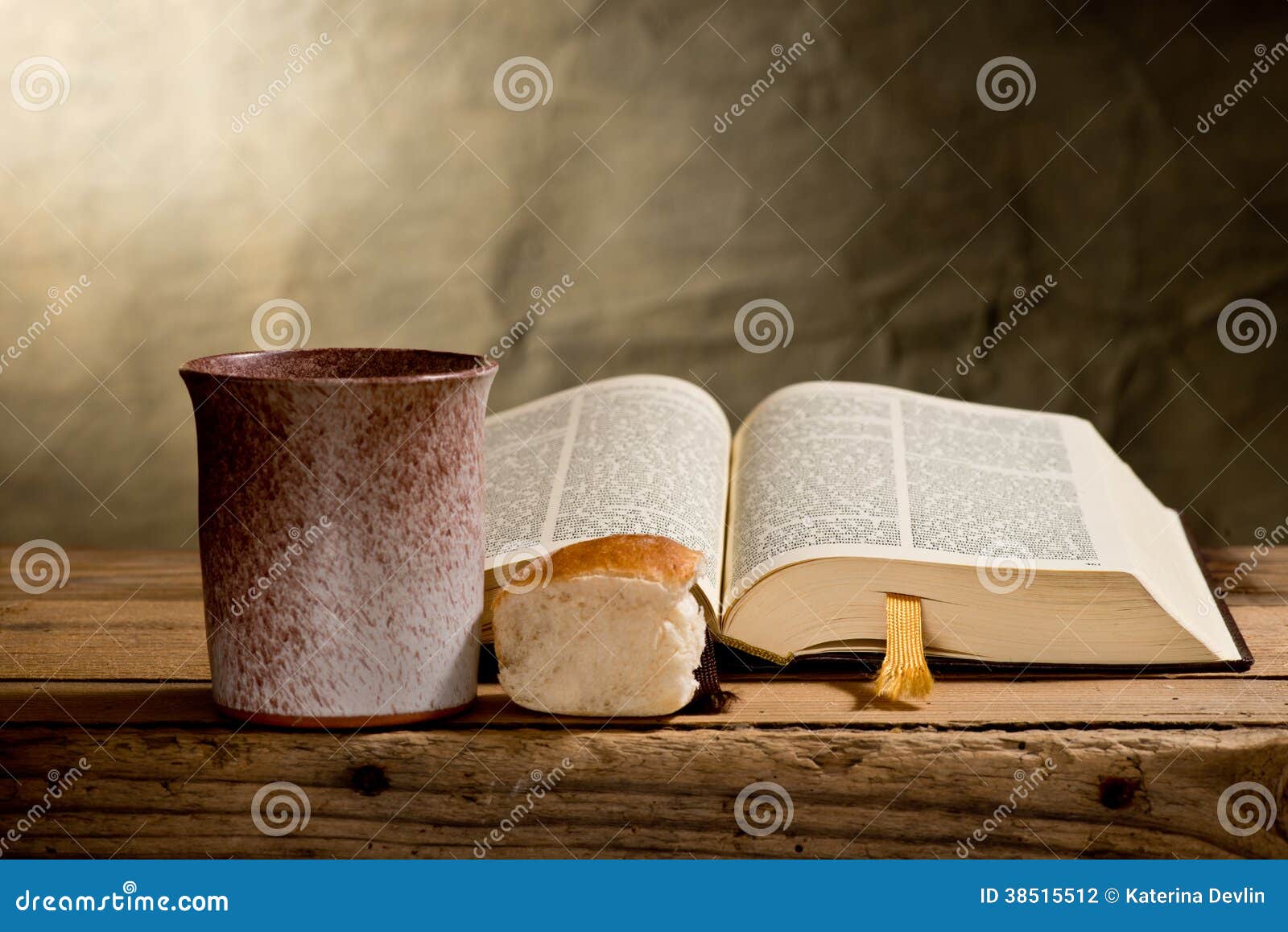 The Bread Of Life, God Jesus Christ. Biblical Concept Of Bread Of ...