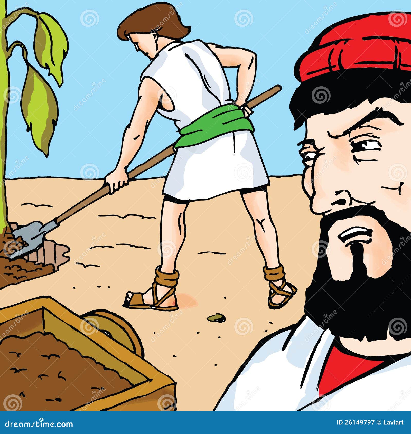 Bible Stories - The Parable Of The Ten Virgins Royalty-Free Cartoon ...