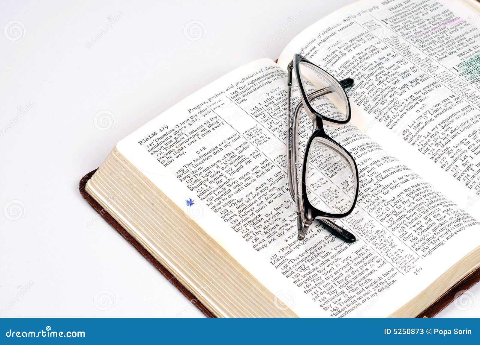 Bible Study Picture. Image: 5250873