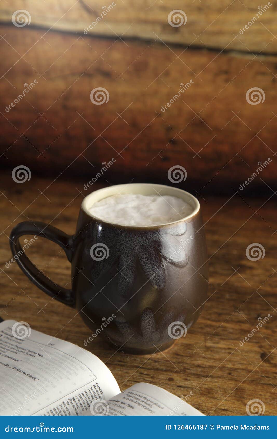 Bible Study and a Coffee stock image. Image of lord - 126466187