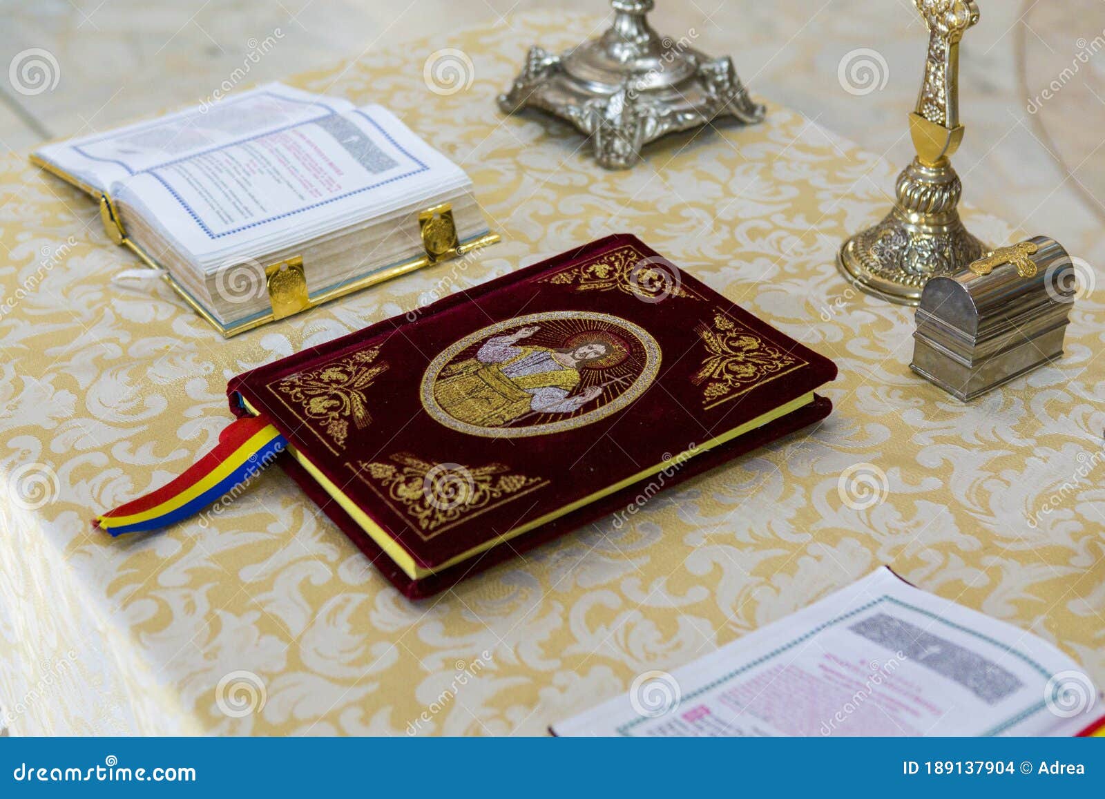 Bible and other holy books stock photo. Image of protestant - 189137904