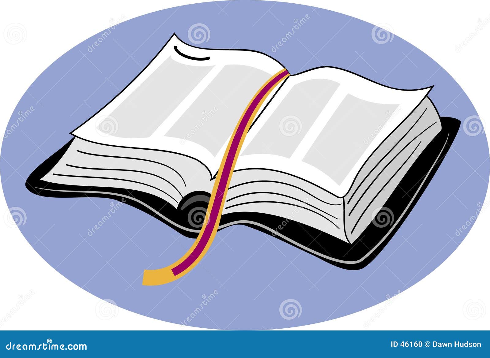 Biblia santa ilustración del vector. Ilustración de libros - 46160