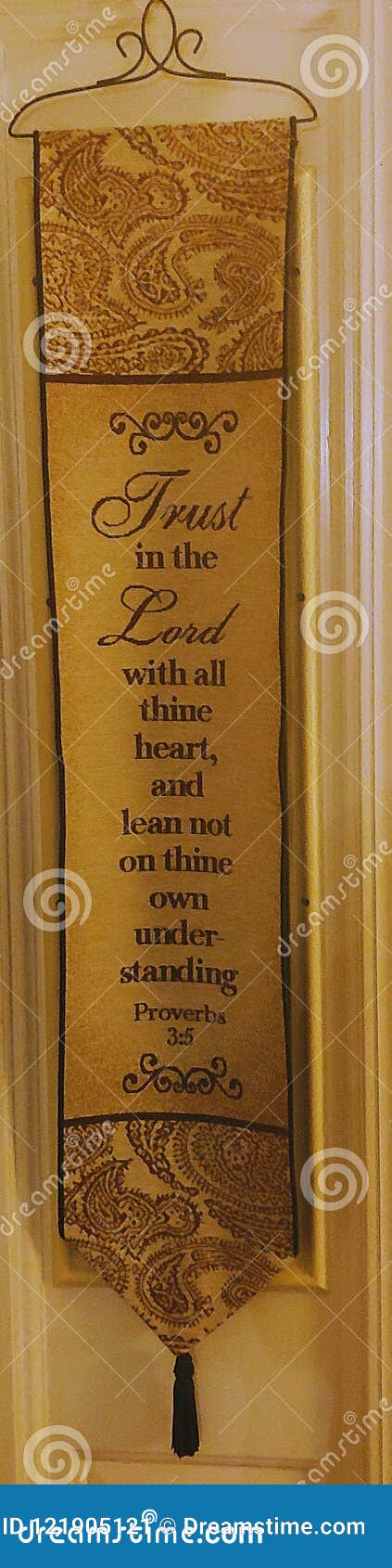 Biblical Christian Scripture Tapestry Stock Image - Image of tapestry ...