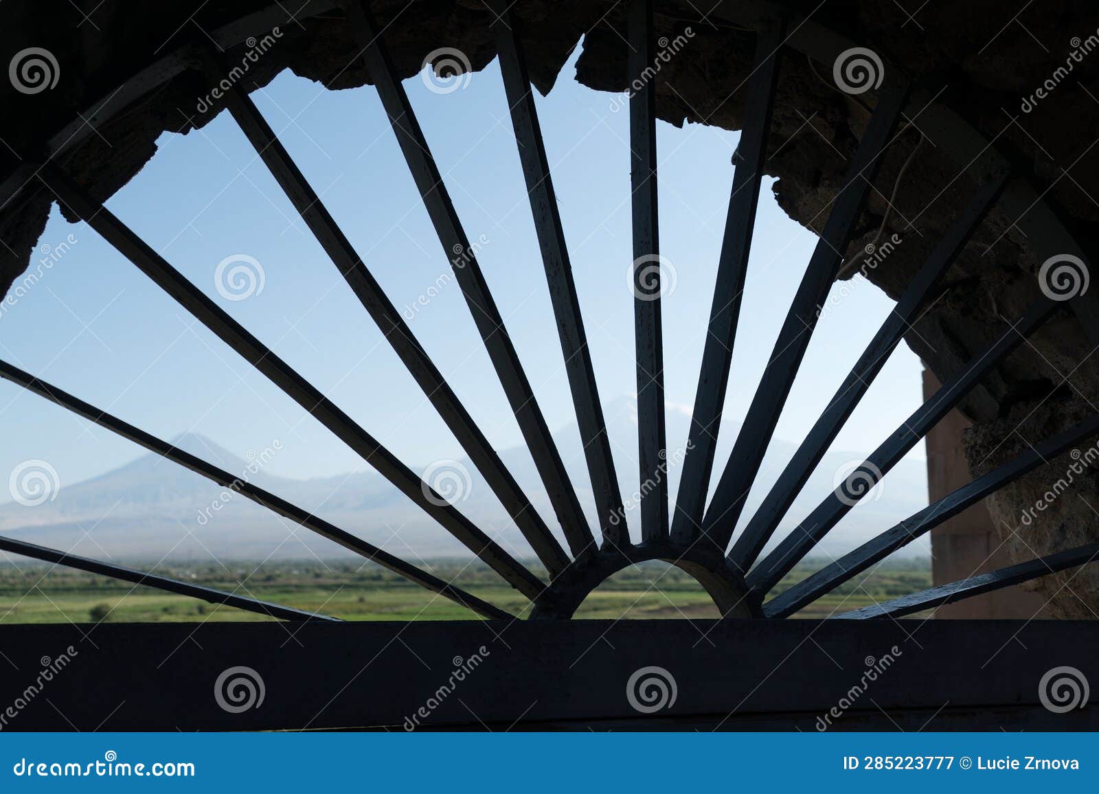Biblical Mountain Volcano Ararat View Stock Image - Image of spring ...