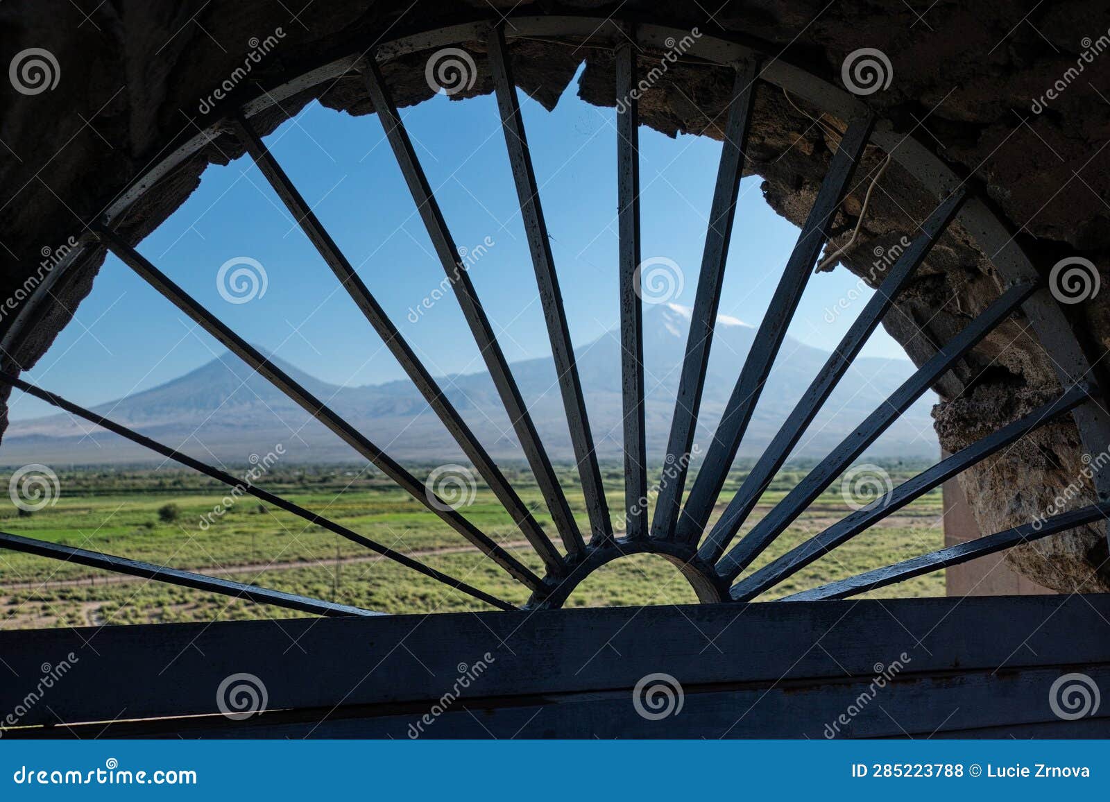 Biblical Mountain Volcano Ararat View Stock Photo - Image of rock ...