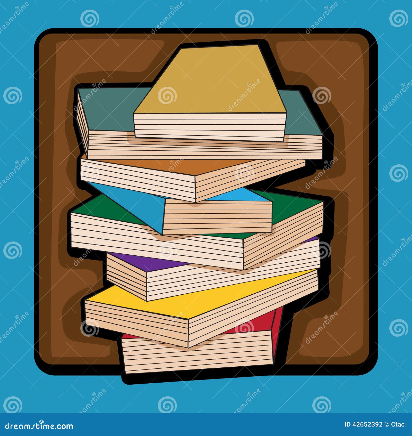 Bibliography stock illustration. Illustration of green - 42652392
