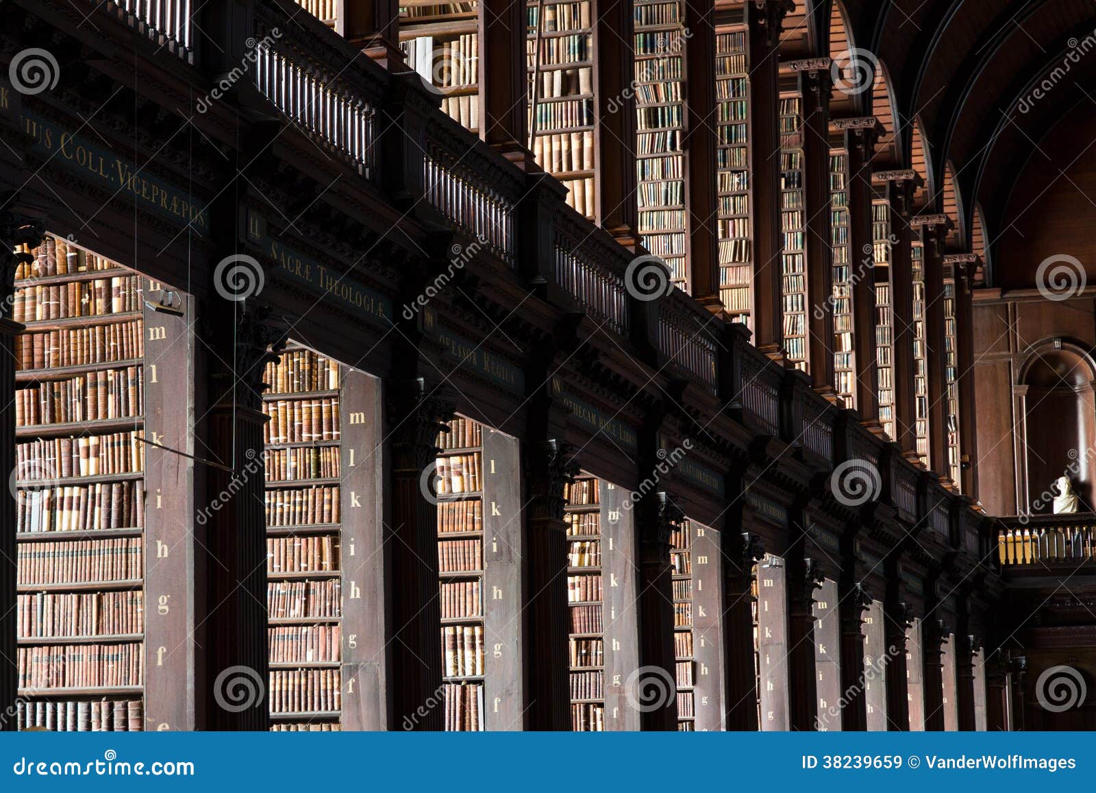 Biblioteca Di Trinity College Immagine Stock Editoriale - Immagine di ...