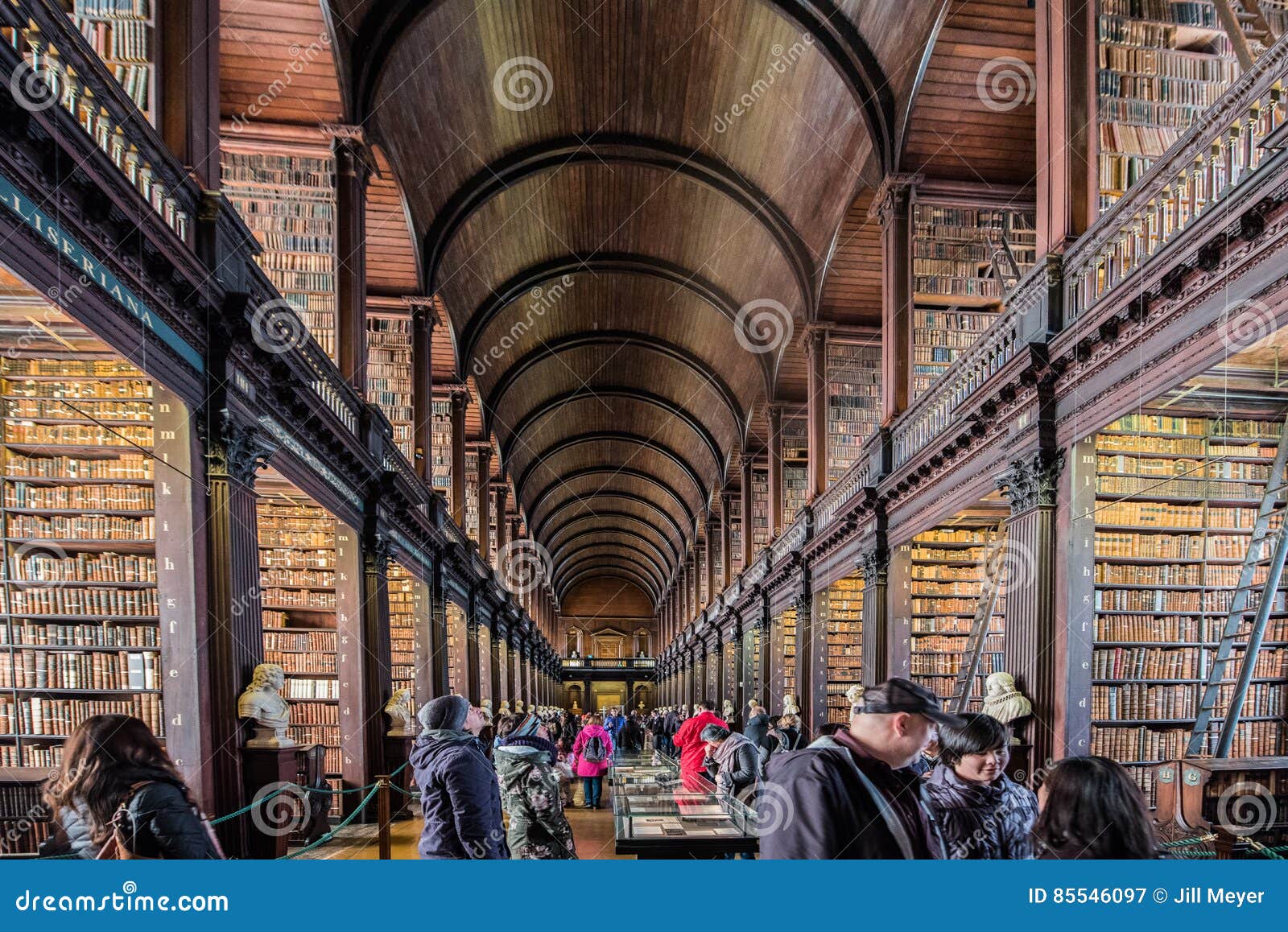 Biblioteca Di Trinity College Fotografia Editoriale - Immagine di ...